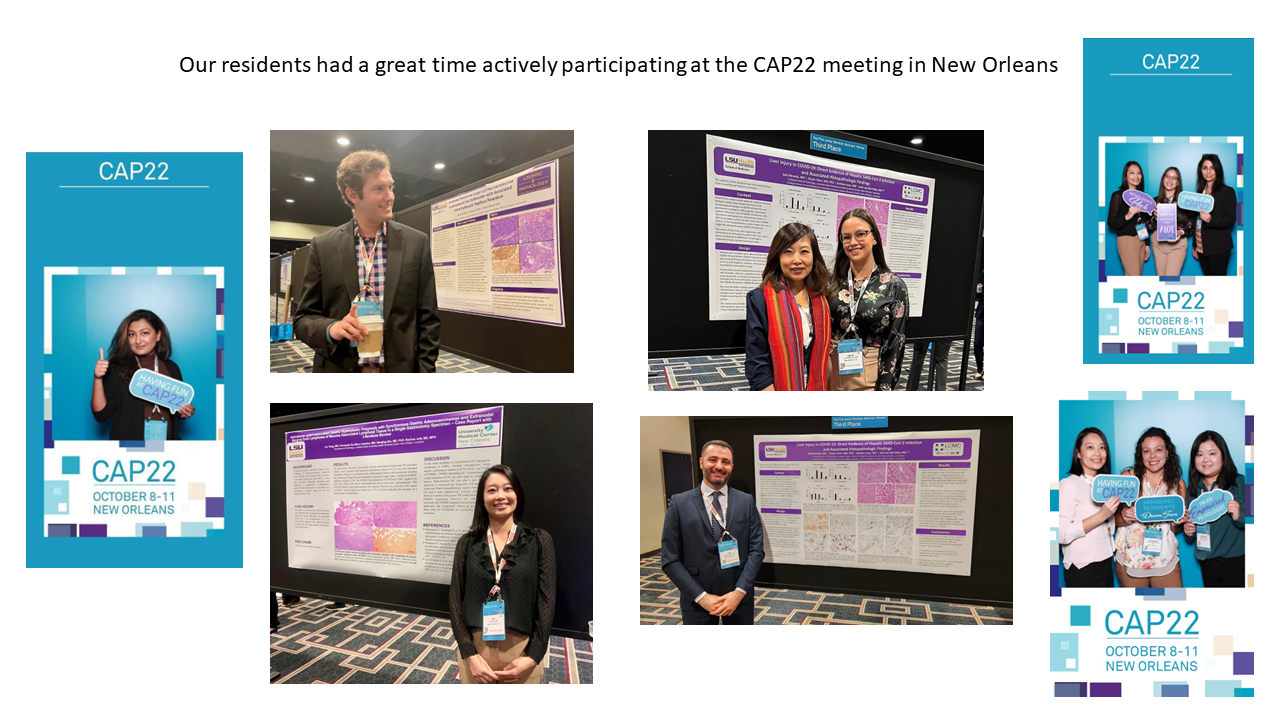 Residents, Fellows and Postdocs News